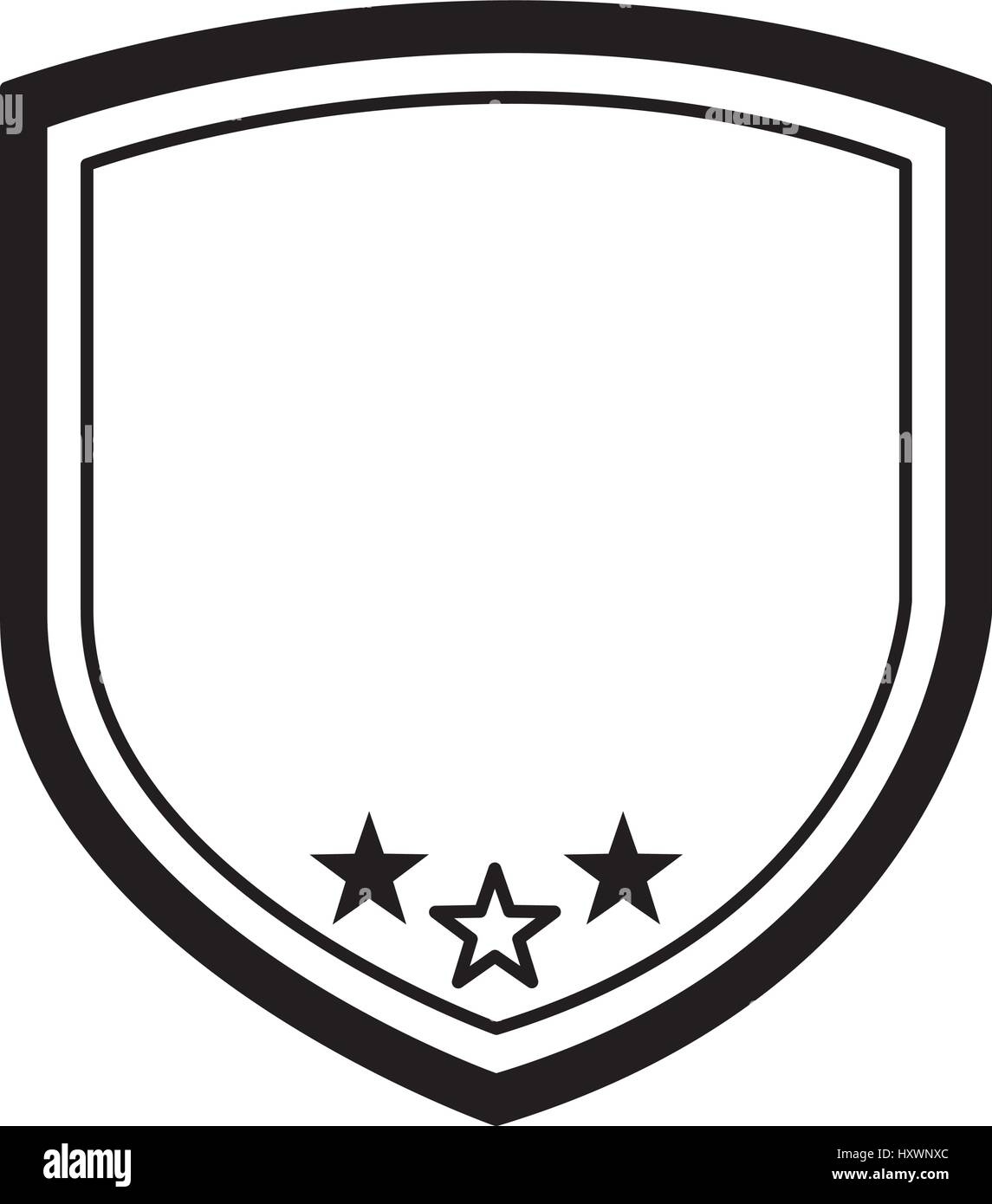 elegant shield frame icon Stock Vector Image & Art - Alamy