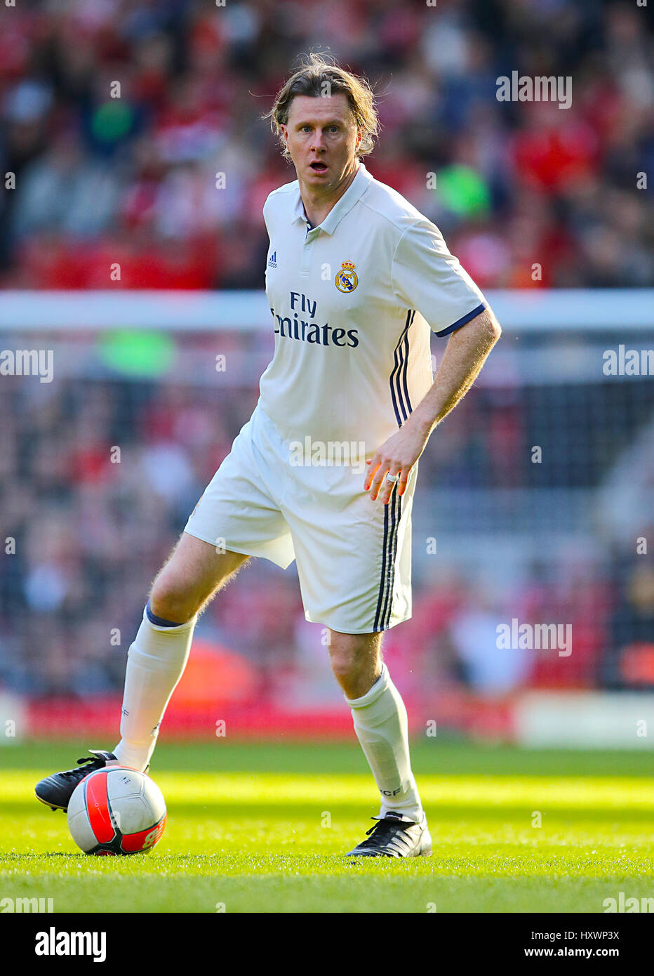 Steve Mcmanaman, Real Madrid Legends Stock Photo - Alamy