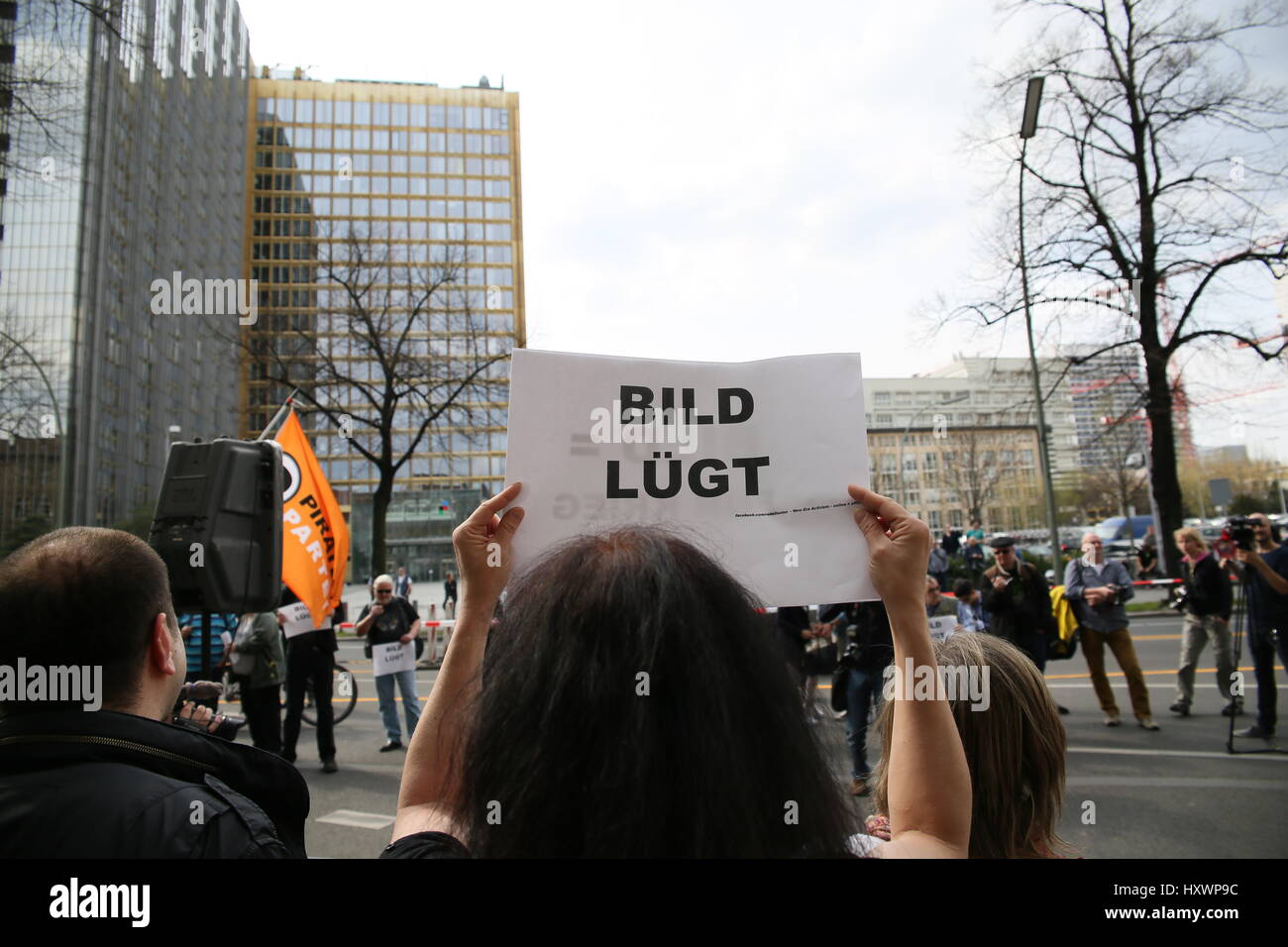 Berlin, Germany, April 11th, 2015: Protest for boycott of Germany´s ...