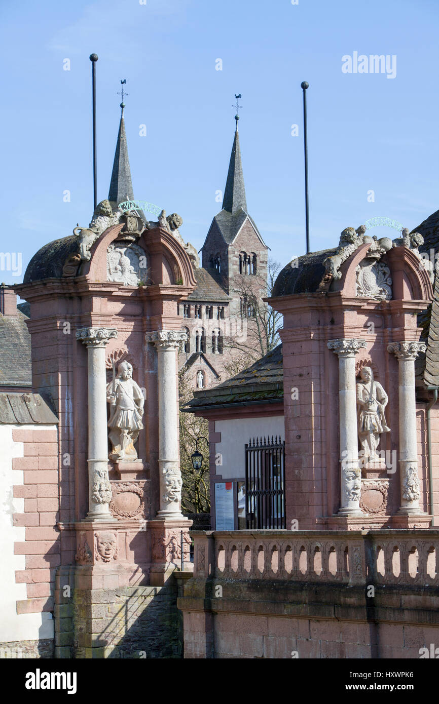 Imperial Abbey of Corvey, UNESCO World Heritage Site, Höxter, North ...