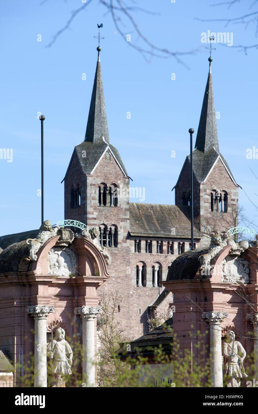 Imperial Abbey of Corvey, UNESCO World Heritage Site, Höxter, North ...