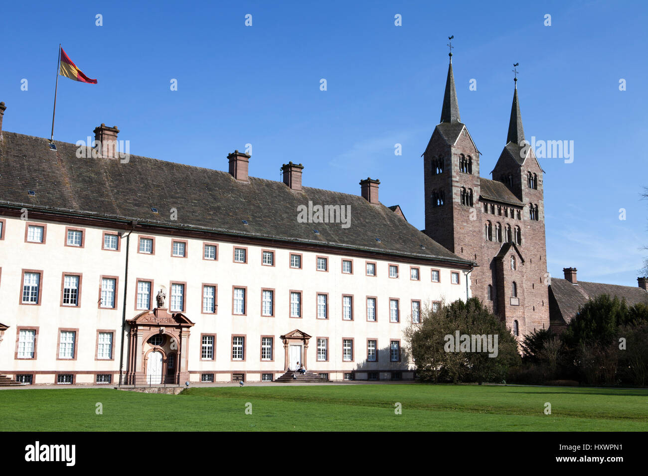 Imperial Abbey of Corvey, UNESCO World Heritage Site, Höxter, North ...
