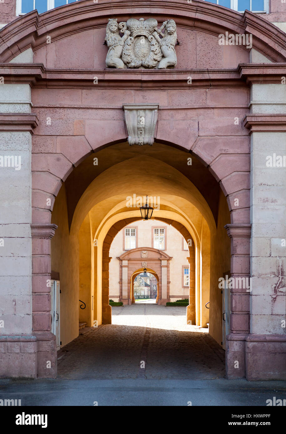Imperial Abbey of Corvey, UNESCO World Heritage Site, Höxter, North ...