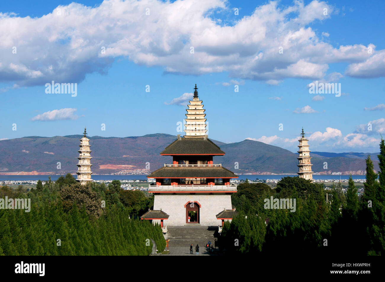 Three ancient pagodas hi-res stock photography and images - Alamy