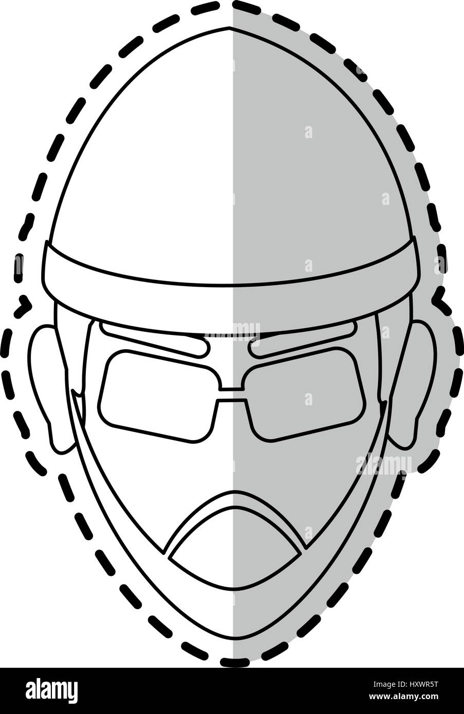 suspicious looking man icon image criminal vector illustration design ...