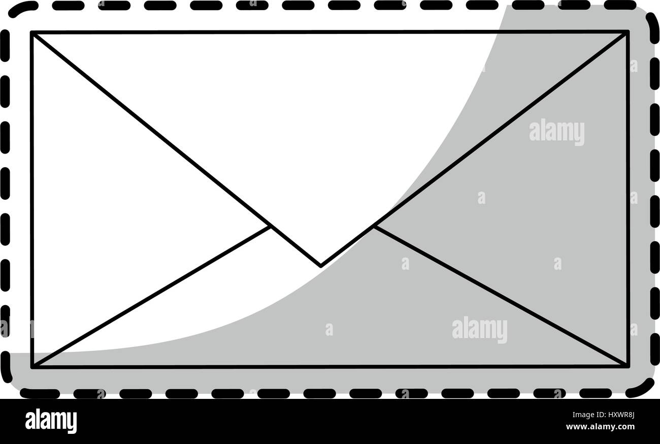 message envelope icon image vector illustration design Stock Vector ...