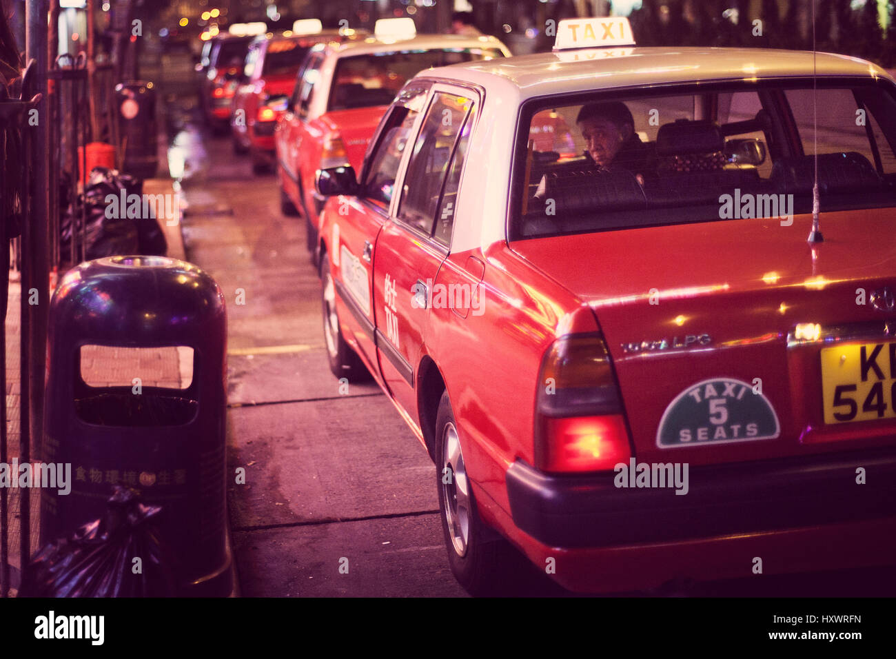 Chinese taxi driver hi-res stock photography and images - Alamy