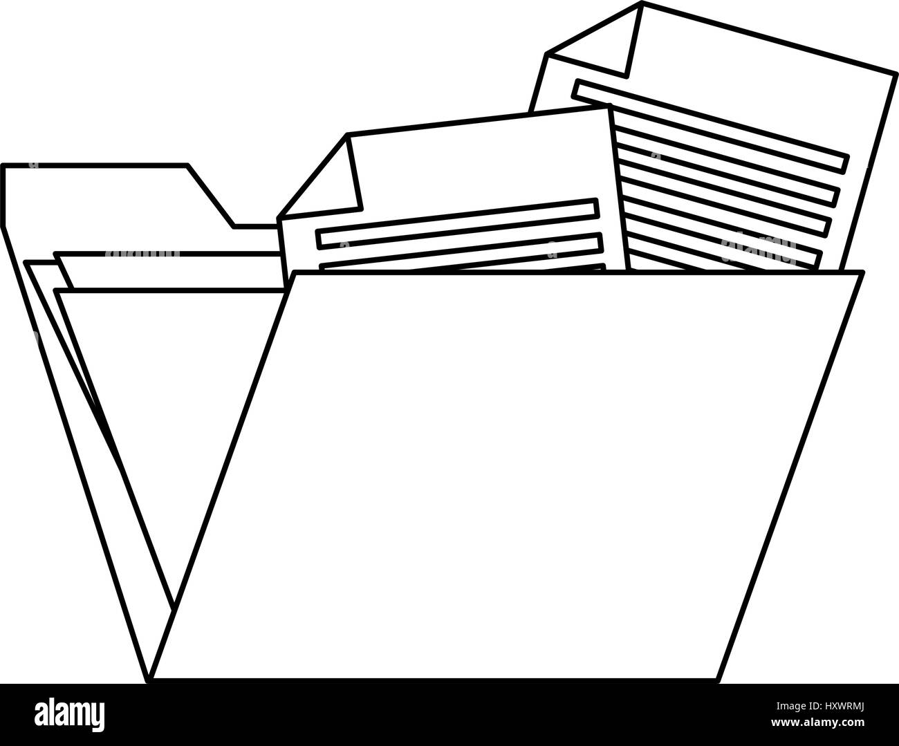 file folder icon image Stock Vector Image & Art - Alamy