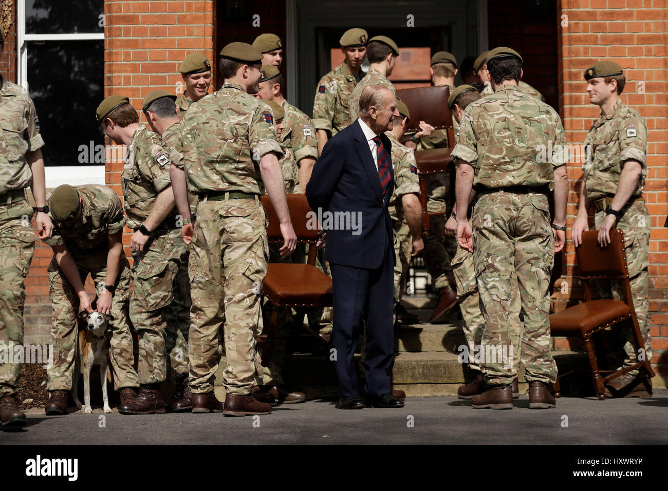 The Duke of Edinburgh, in his capacity of Colonel, Grenadier Guards ...