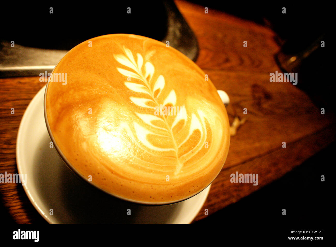 Latte Art is a very popular technique among baristas to create a ...