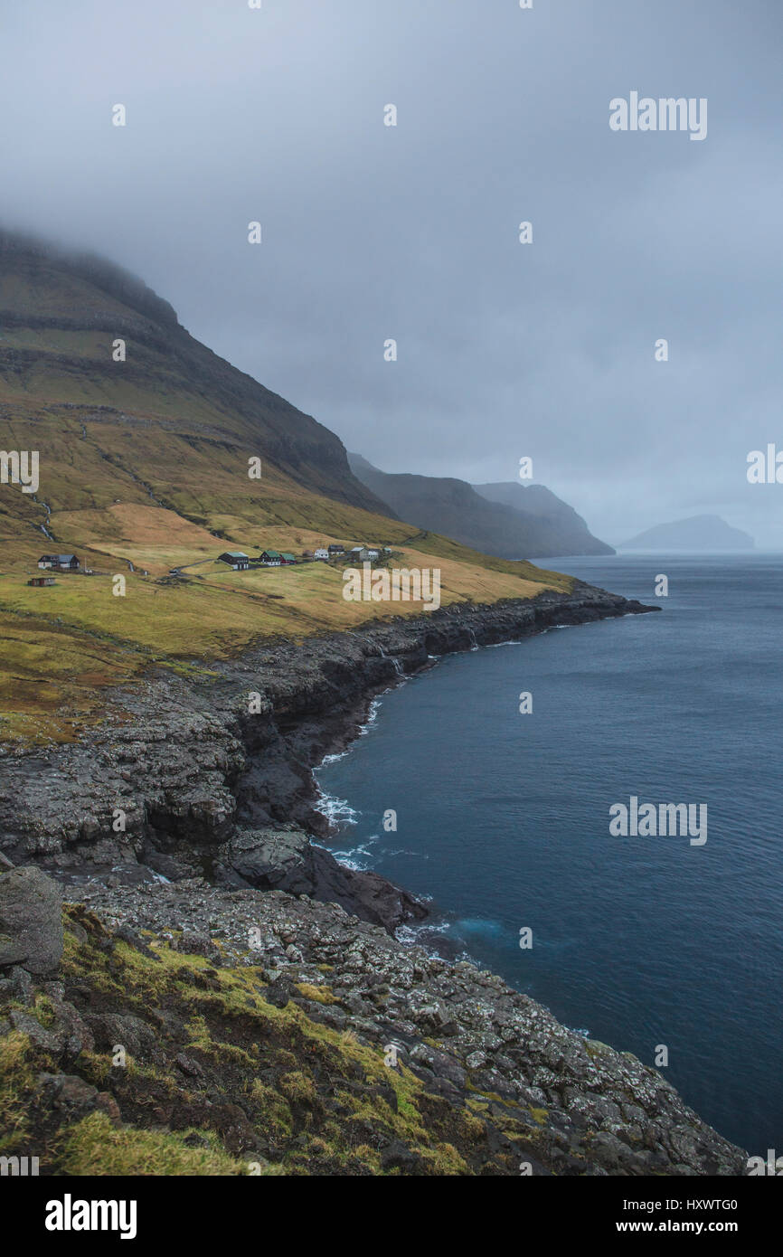 The beautiful landscape in the Faroe Islands Stock Photo - Alamy