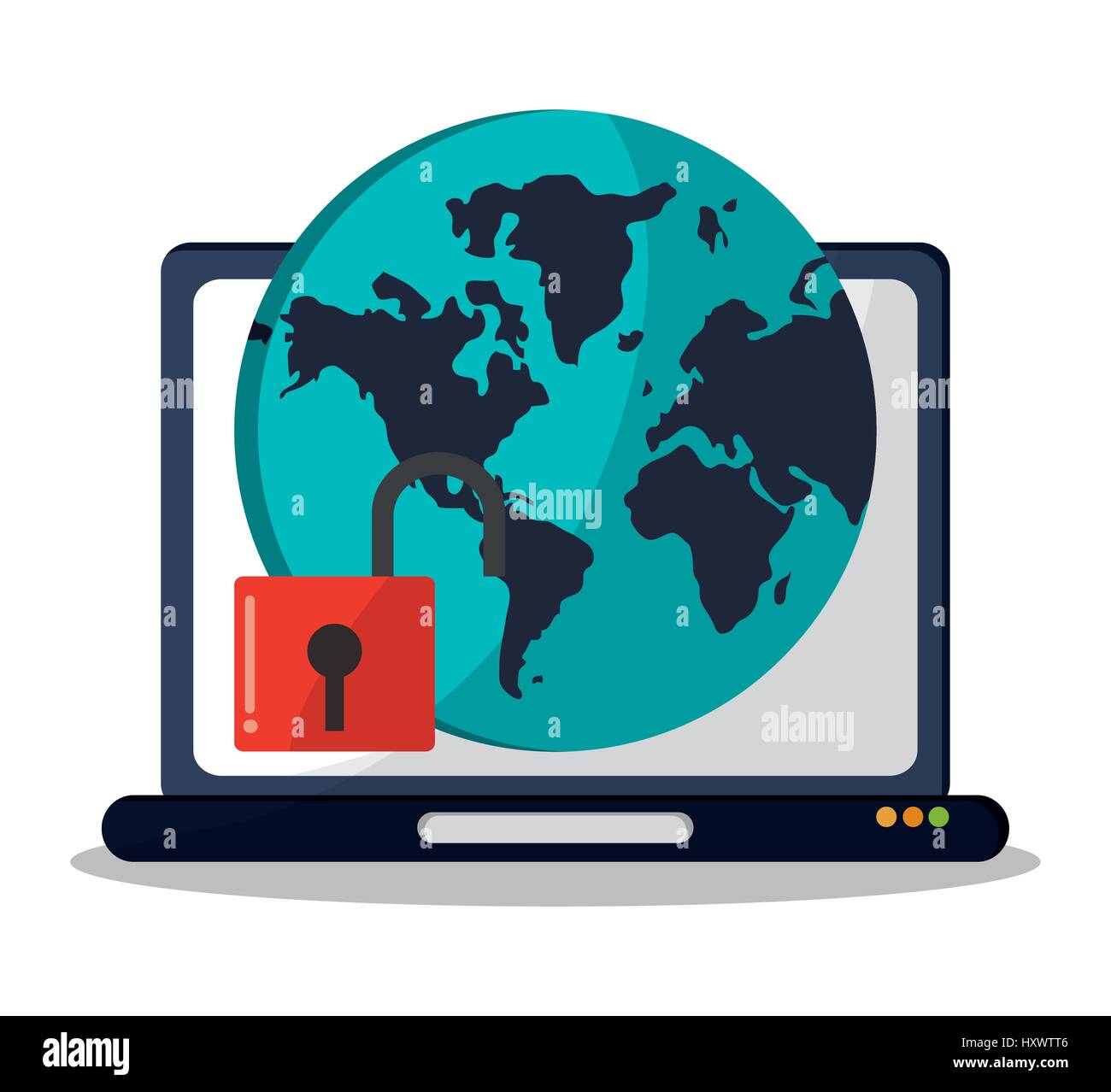 internet security related icons image Stock Vector Image & Art - Alamy