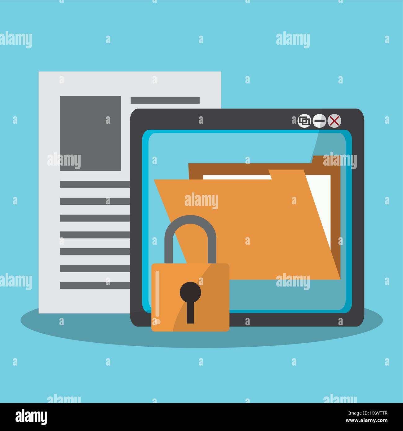 internet security related icons image Stock Vector Image & Art - Alamy