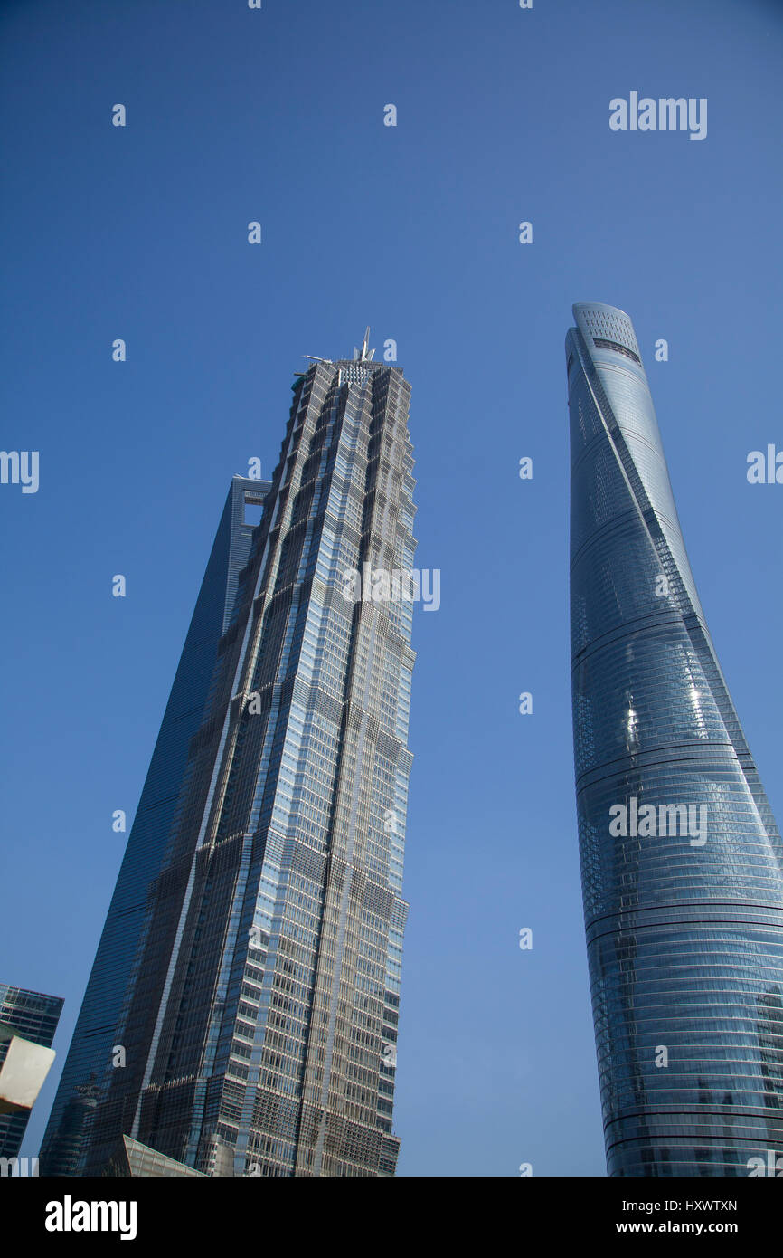 Shanghai city architectural landscape Stock Photo - Alamy