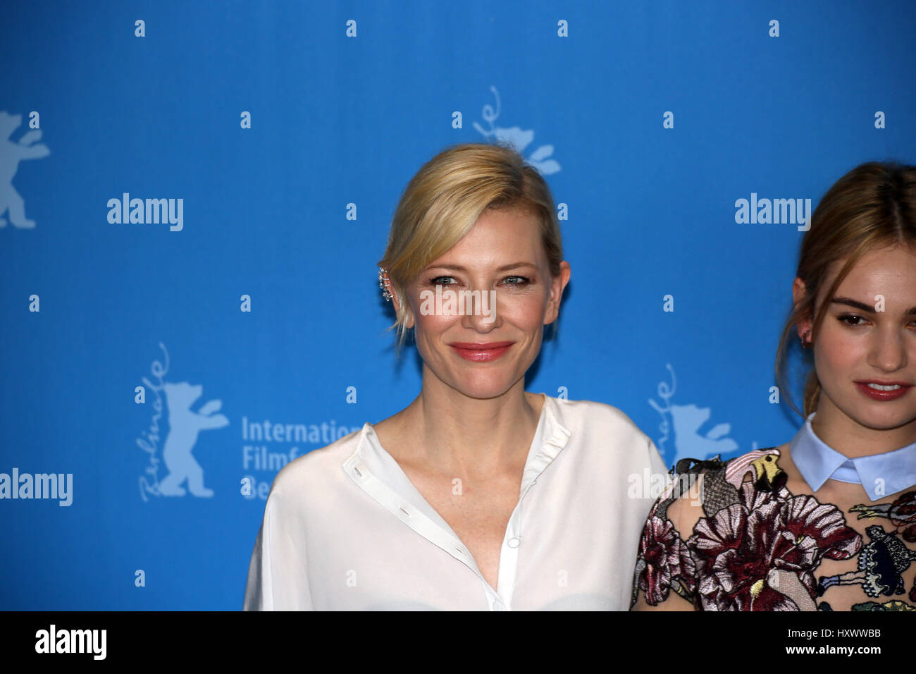 Berlin, Germany, February 13th, 2015: 'Cinderella' cast for film ...