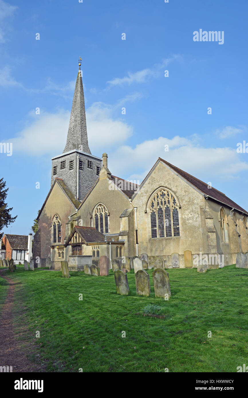 St Bartholomew's church, Horley, Surrey Stock Photo - Alamy