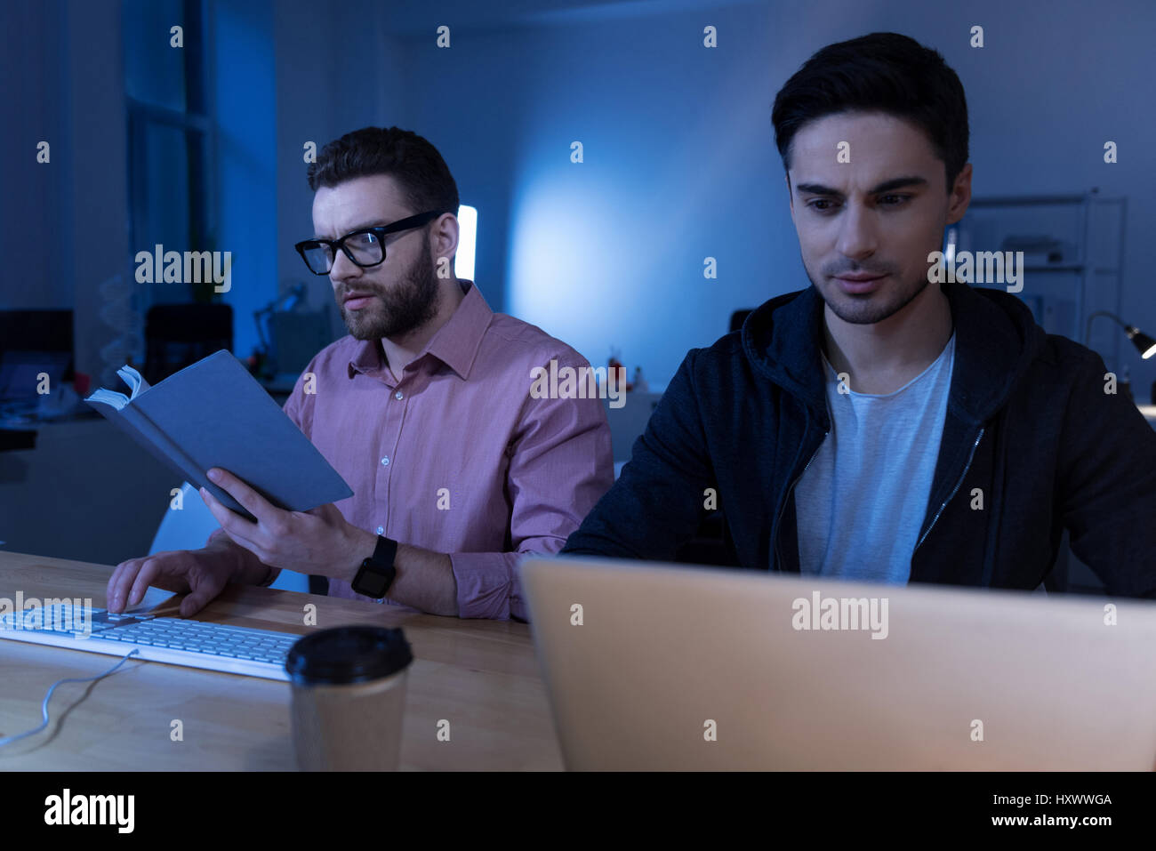 Male programmer hi-res stock photography and images - Alamy