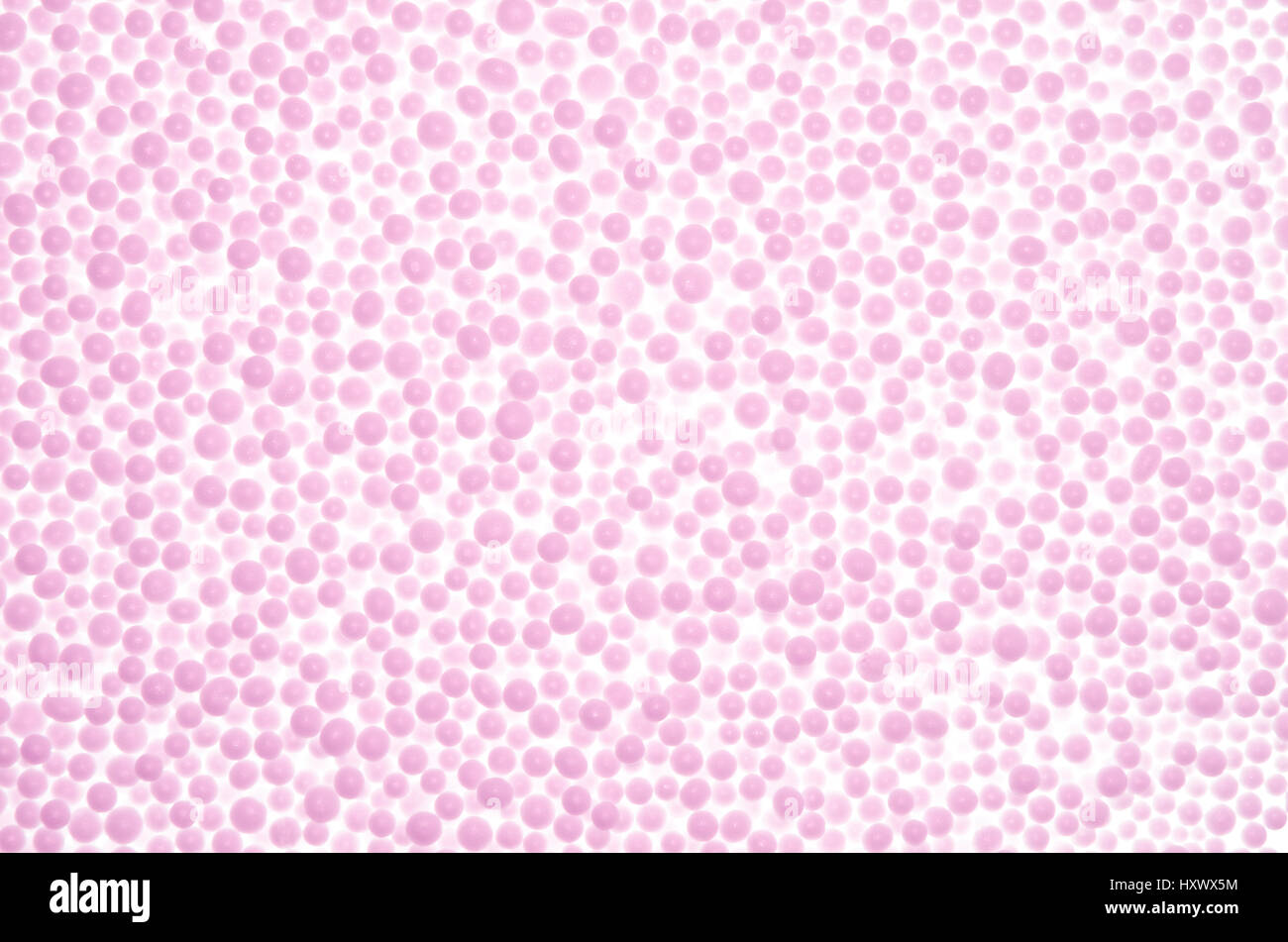 Abstract background from color styrofoam ball texture Stock Photo - Alamy