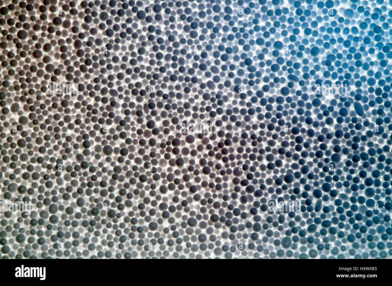 Abstract background from color styrofoam ball texture Stock Photo - Alamy