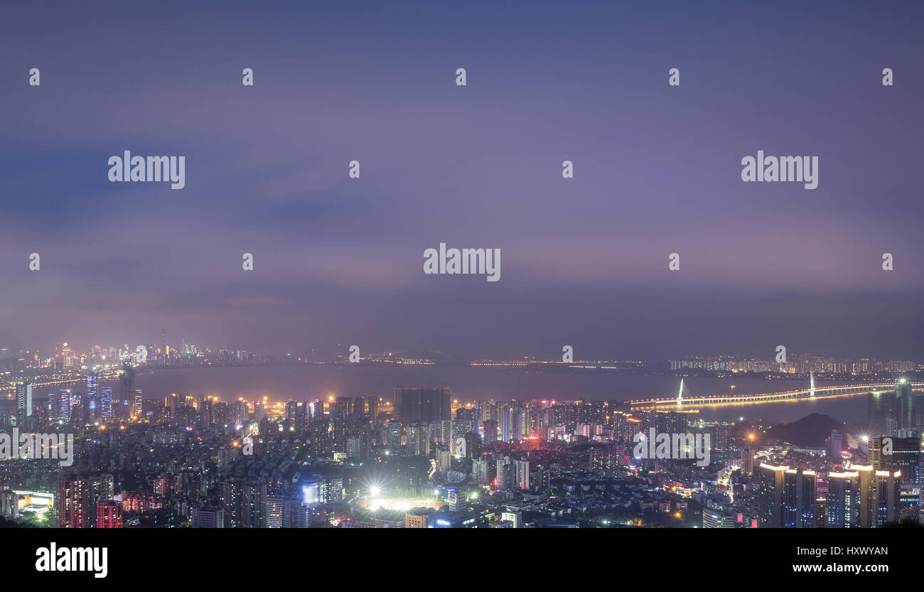 View of the shenzhen bay bridge hi-res stock photography and images - Alamy