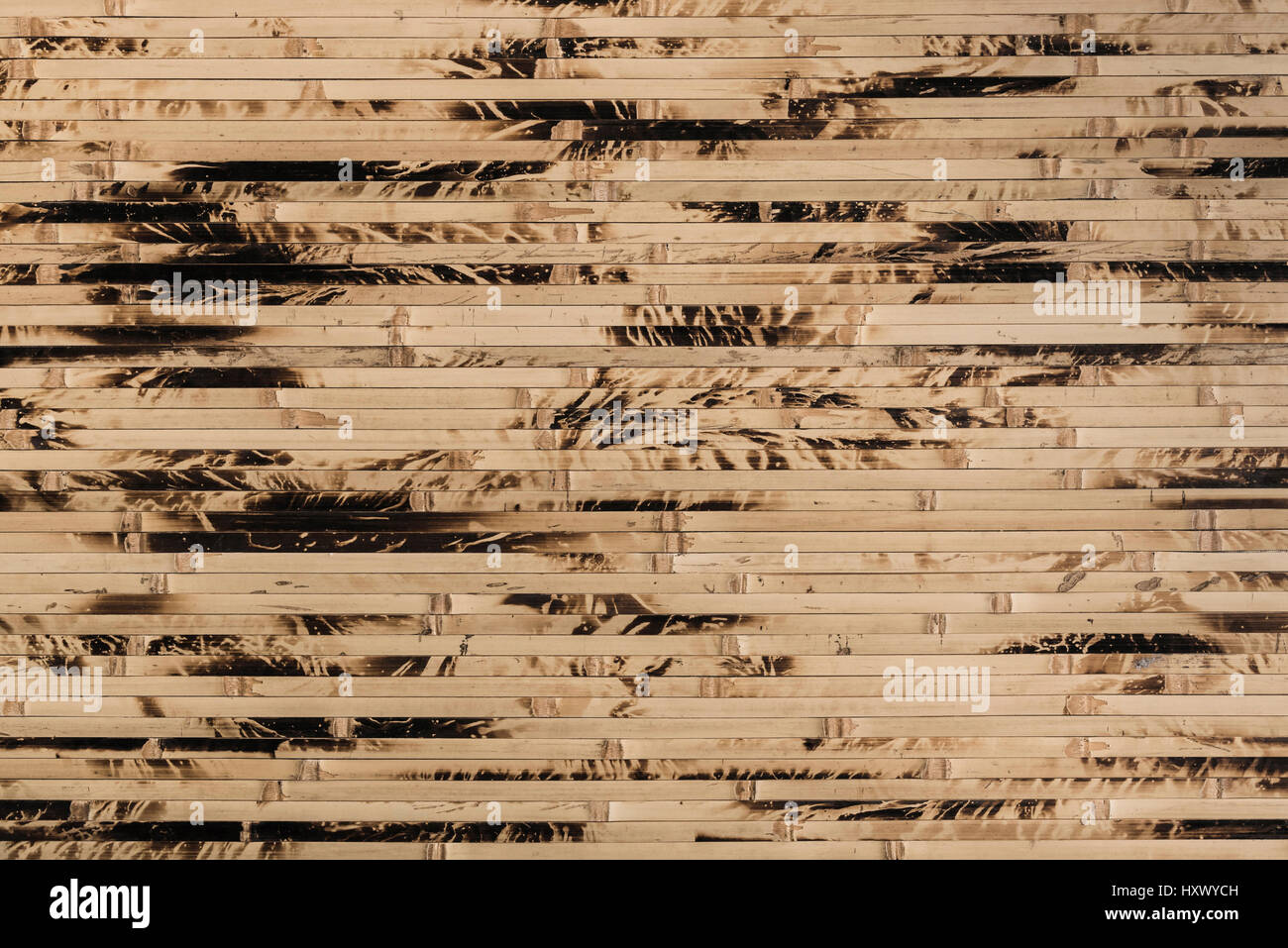 Textured bamboo wallpaper, close-up Stock Photo - Alamy