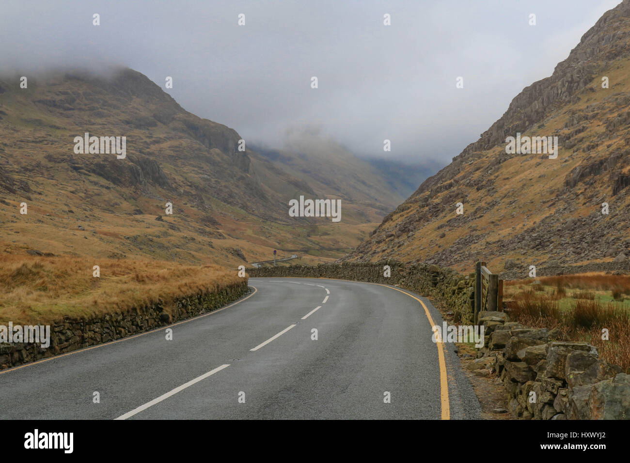 Pen Y Pass Stock Photo - Alamy