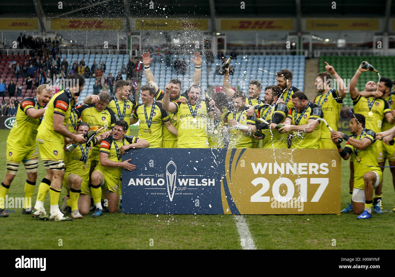 Anglo welsh cup final twickenham stoop hi-res stock photography and ...