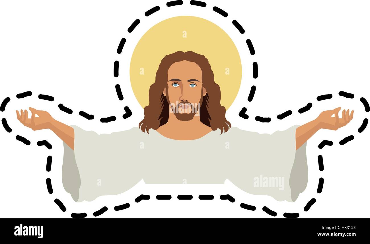 jesus christ icon image vector illustration design Stock Vector Image ...
