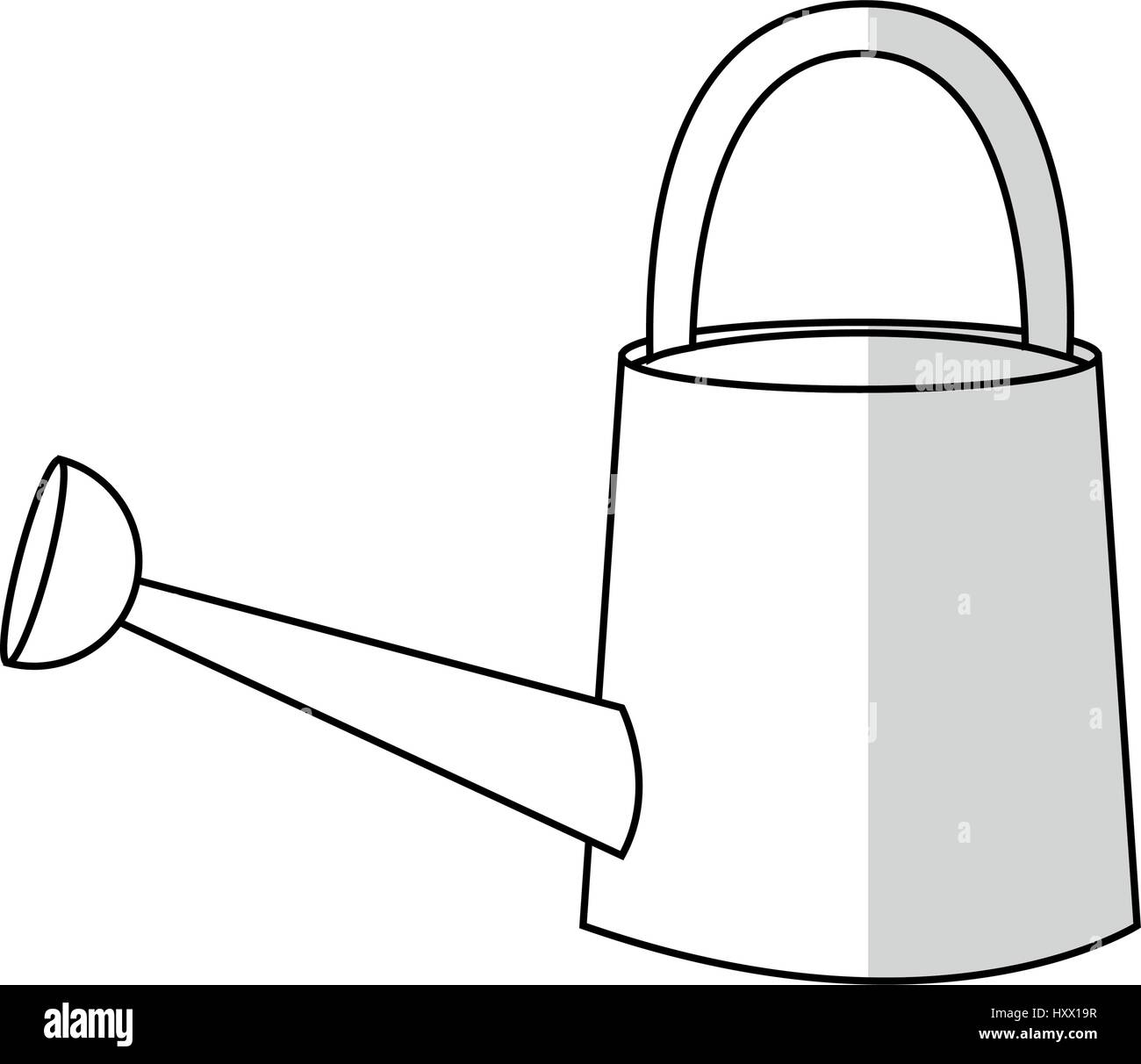 Watercan vector vectors hi-res stock photography and images - Alamy