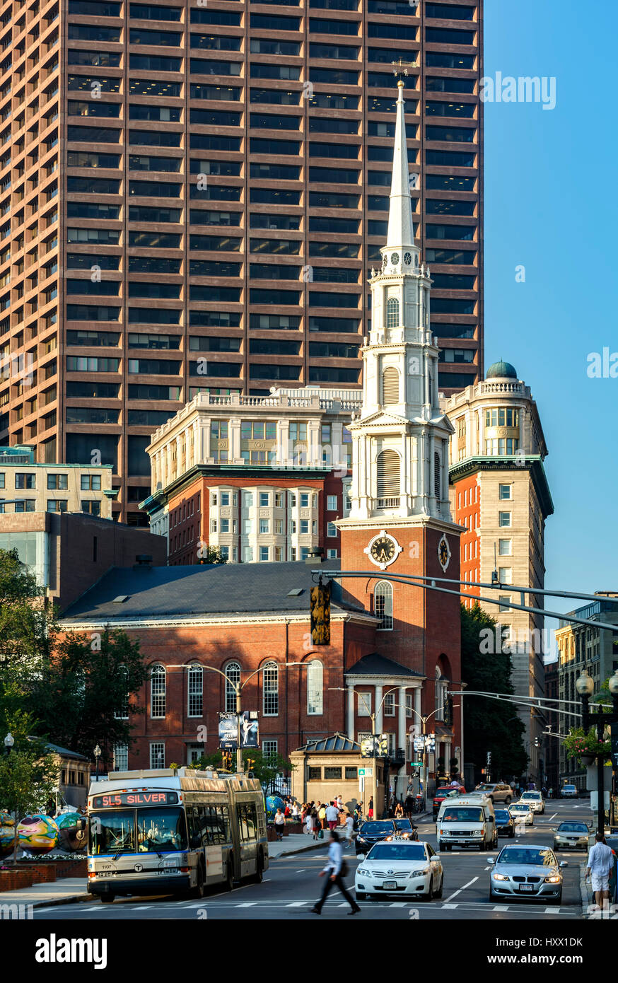 Boston common park summer hi-res stock photography and images - Alamy
