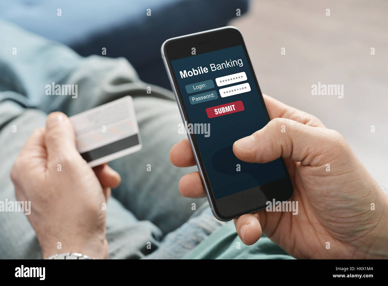 Business mobile banking hi-res stock photography and images - Alamy
