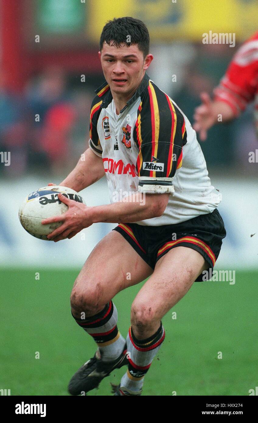 ROBBIE PAUL BRADFORD BULLS RLFC 26 April 1996 Stock Photo - Alamy