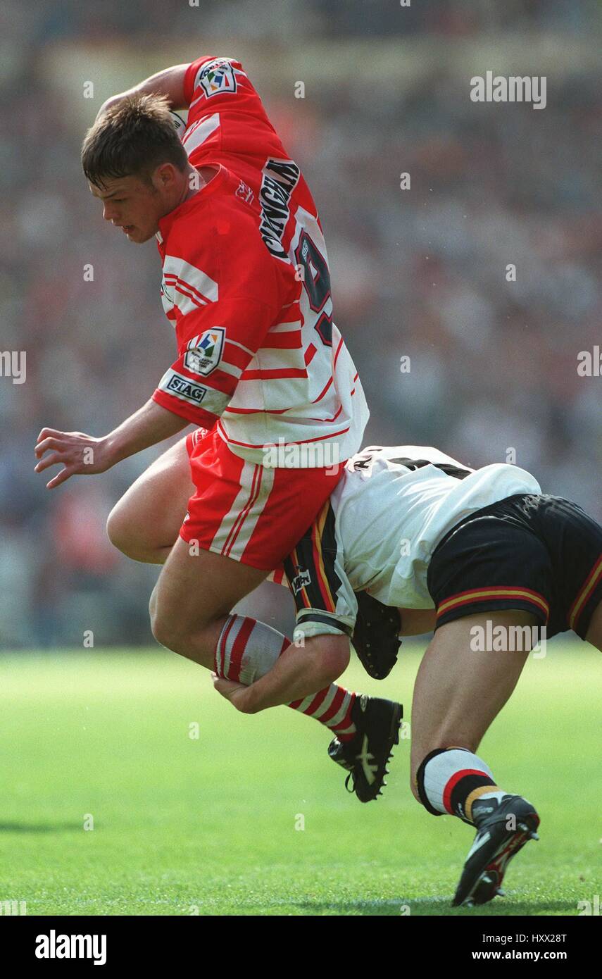 KEIRON CUNNINGHAM ROBBIE PAUL BRADFORD BULLS V ST. HELENS 29 April 1996 ...