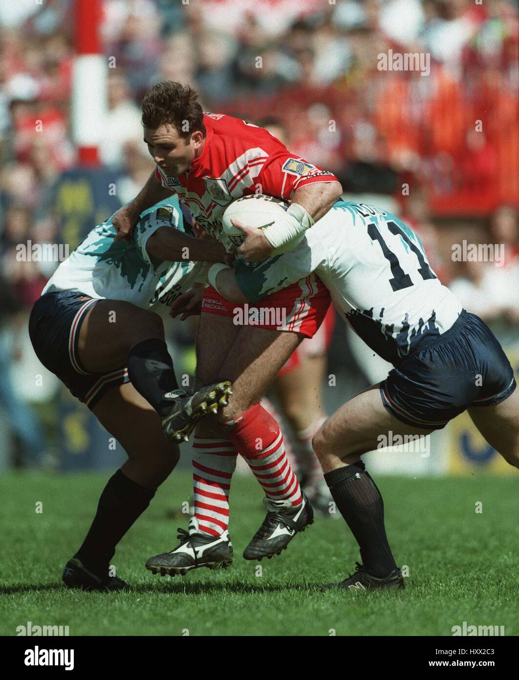 CHRIS JOYNT CLARKE & LORD ST. HELENS V OLDHAM BEARS 08 May 1996 Stock ...