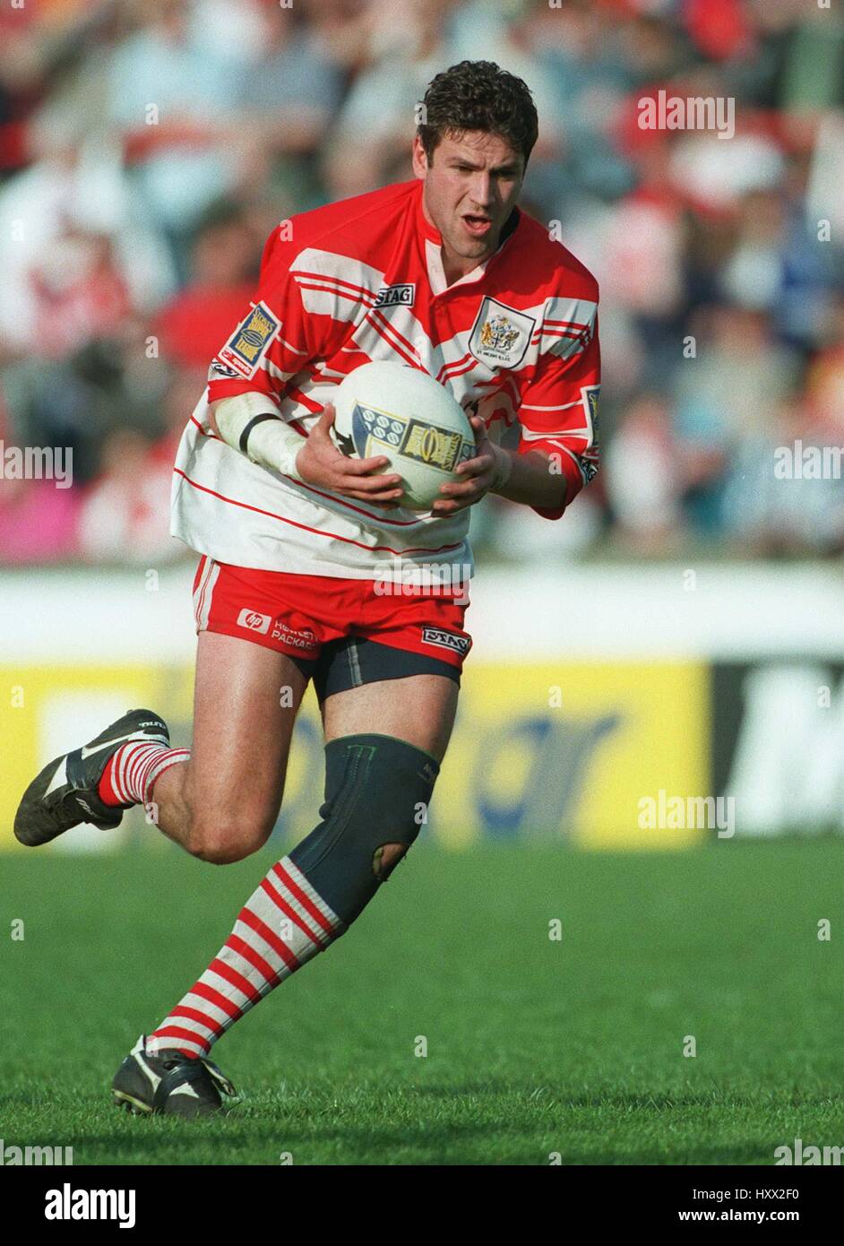 SIMON BOOTH ST. HELENS RLFC 13 May 1996 Stock Photo - Alamy