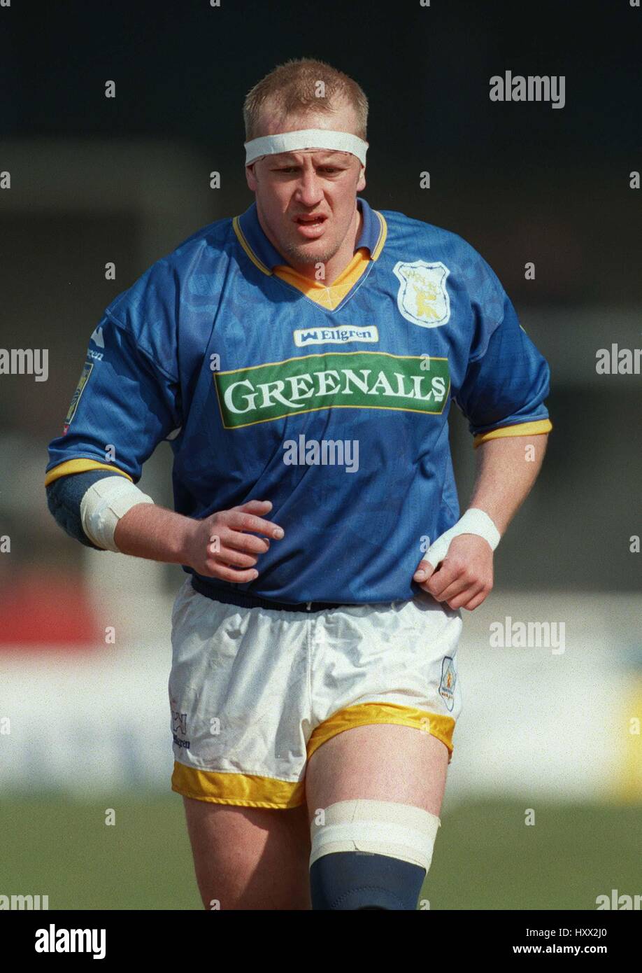 GARY CHAMBERS WARRINGTON RLFC 05 June 1996 Stock Photo - Alamy