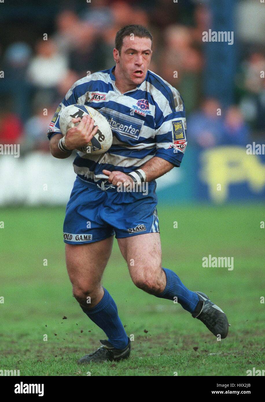 JOHN BENTLEY HALIFAX BLUE SOX RLFC 01 August 1996 Stock Photo - Alamy