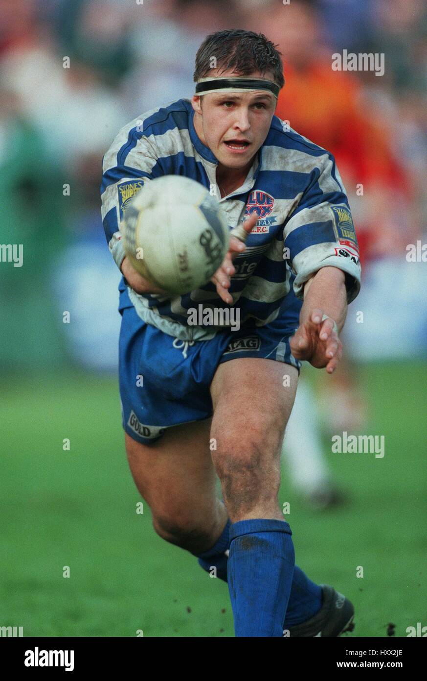 PAUL ROWLEY HALIFAX BLUE SOX RLFC 01 August 1996 Stock Photo - Alamy