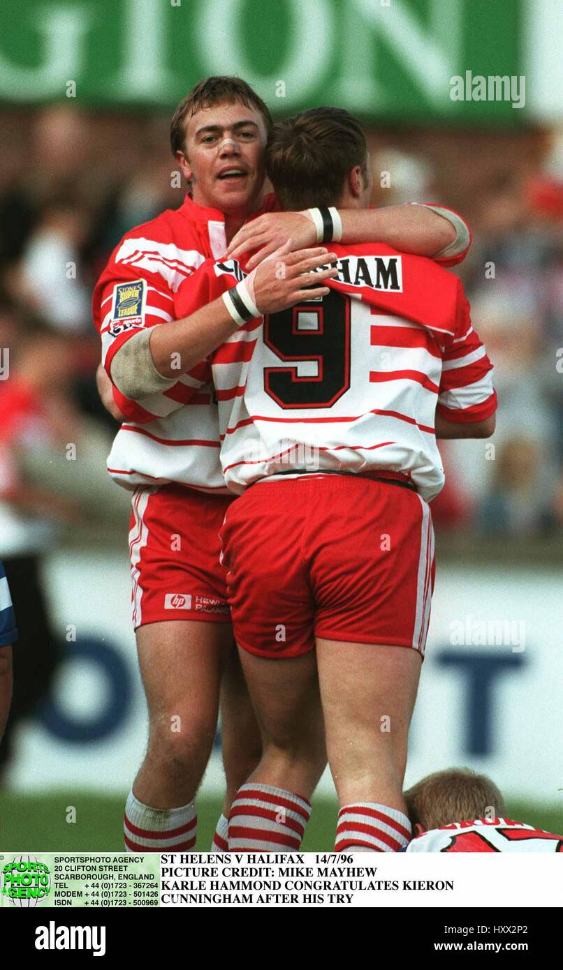 Rugby league st helens halifax hi-res stock photography and images - Alamy