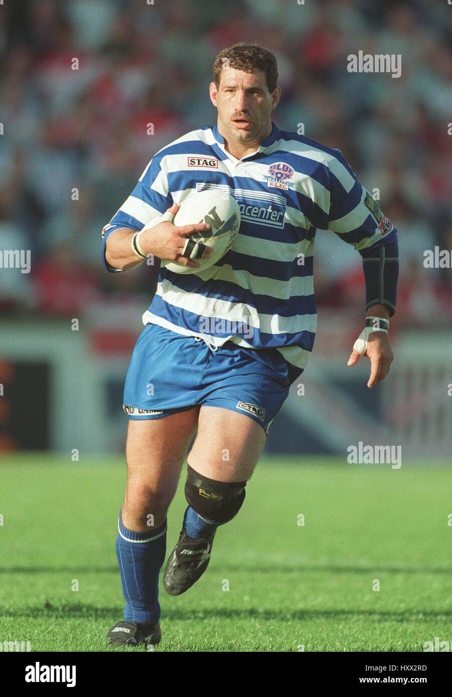KARL HARRISON HALIFAX BLUE SOX RLFC 16 July 1996 Stock Photo - Alamy