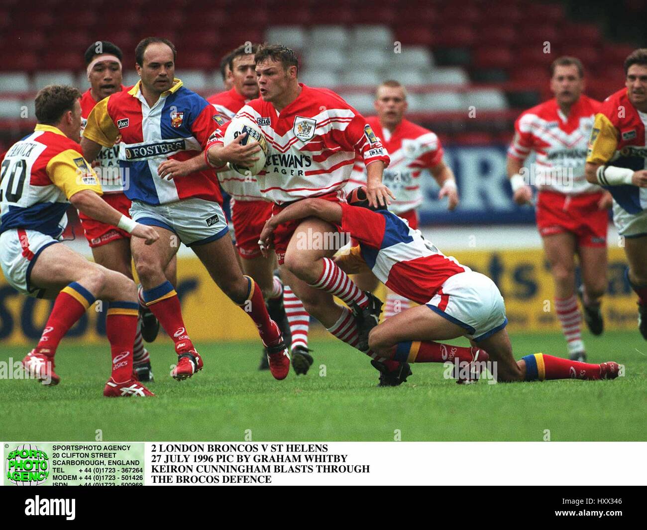 St helens v london broncos hi-res stock photography and images - Alamy