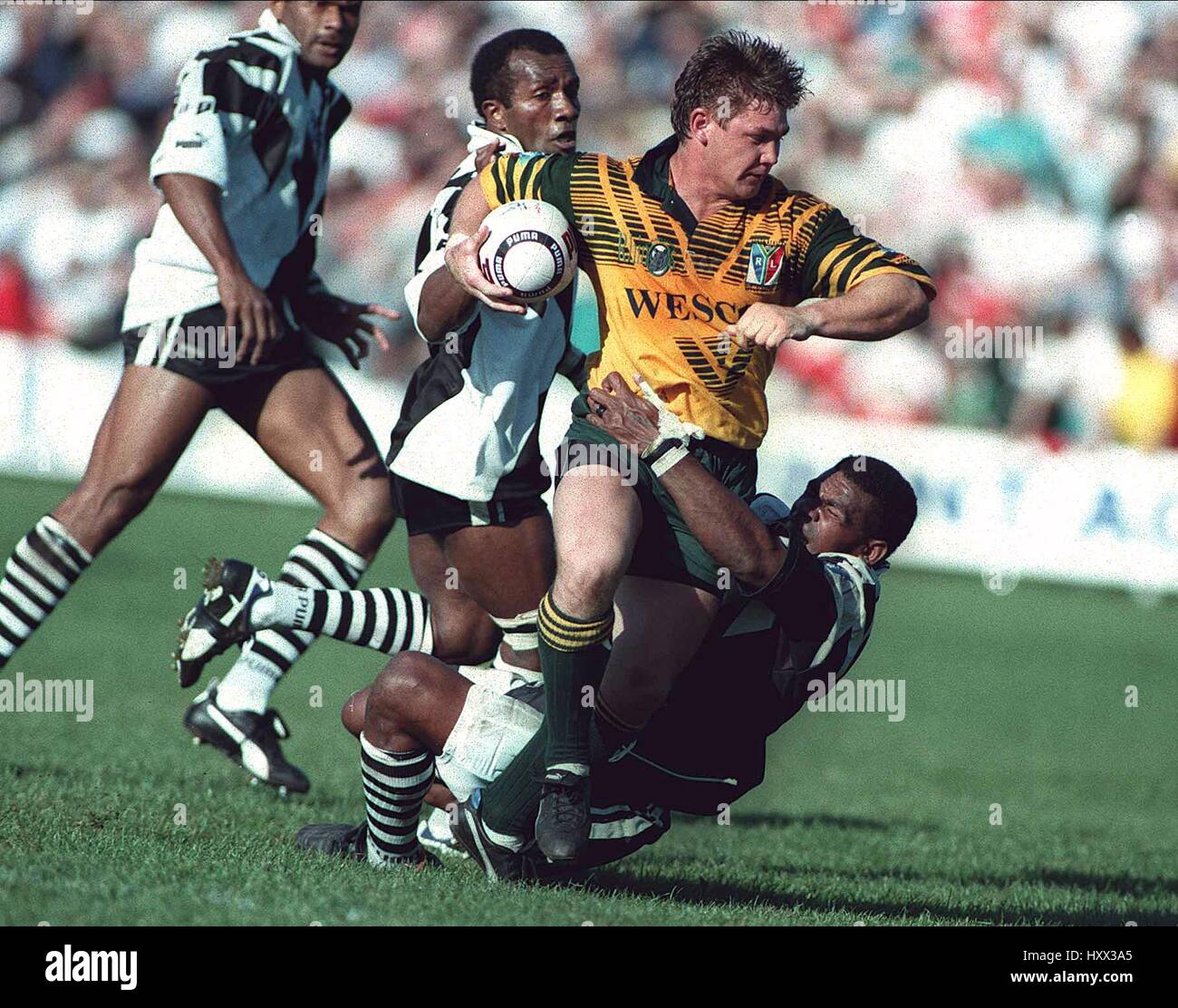 JACO BOOYSEN IAN SANGIATU FIJI V SOUTH AFRICA RL FIJI V SOUTH AFRICA RL ...