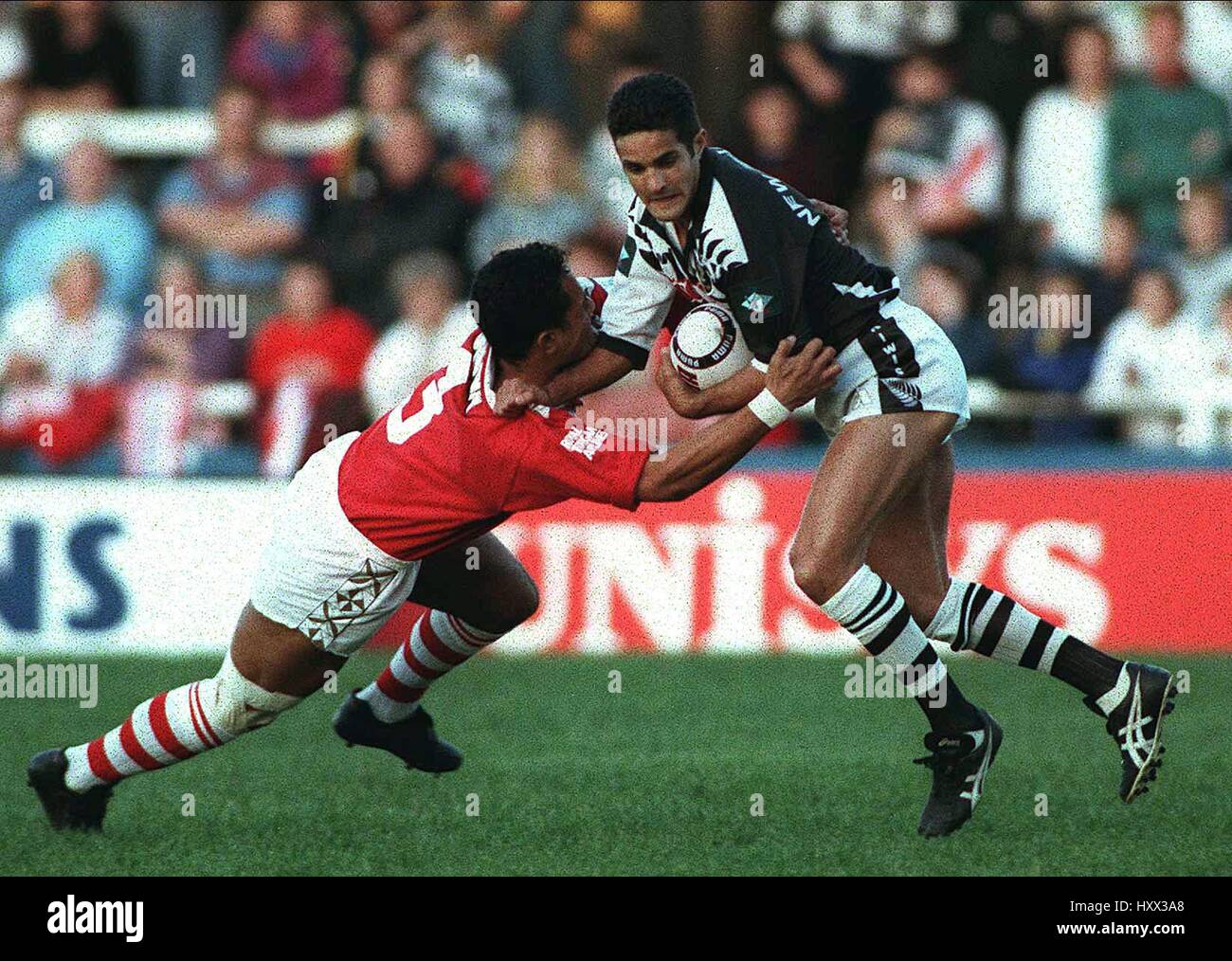 MATTHEW RIDGE TEVITA VAIKONA NEW ZEALAND V TONGA NEW ZEALAND V TONGA RL ...