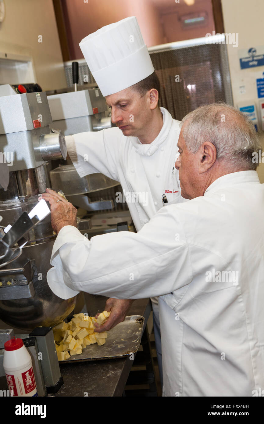 Albert Roux at Grimsby Institute Stock Photo - Alamy