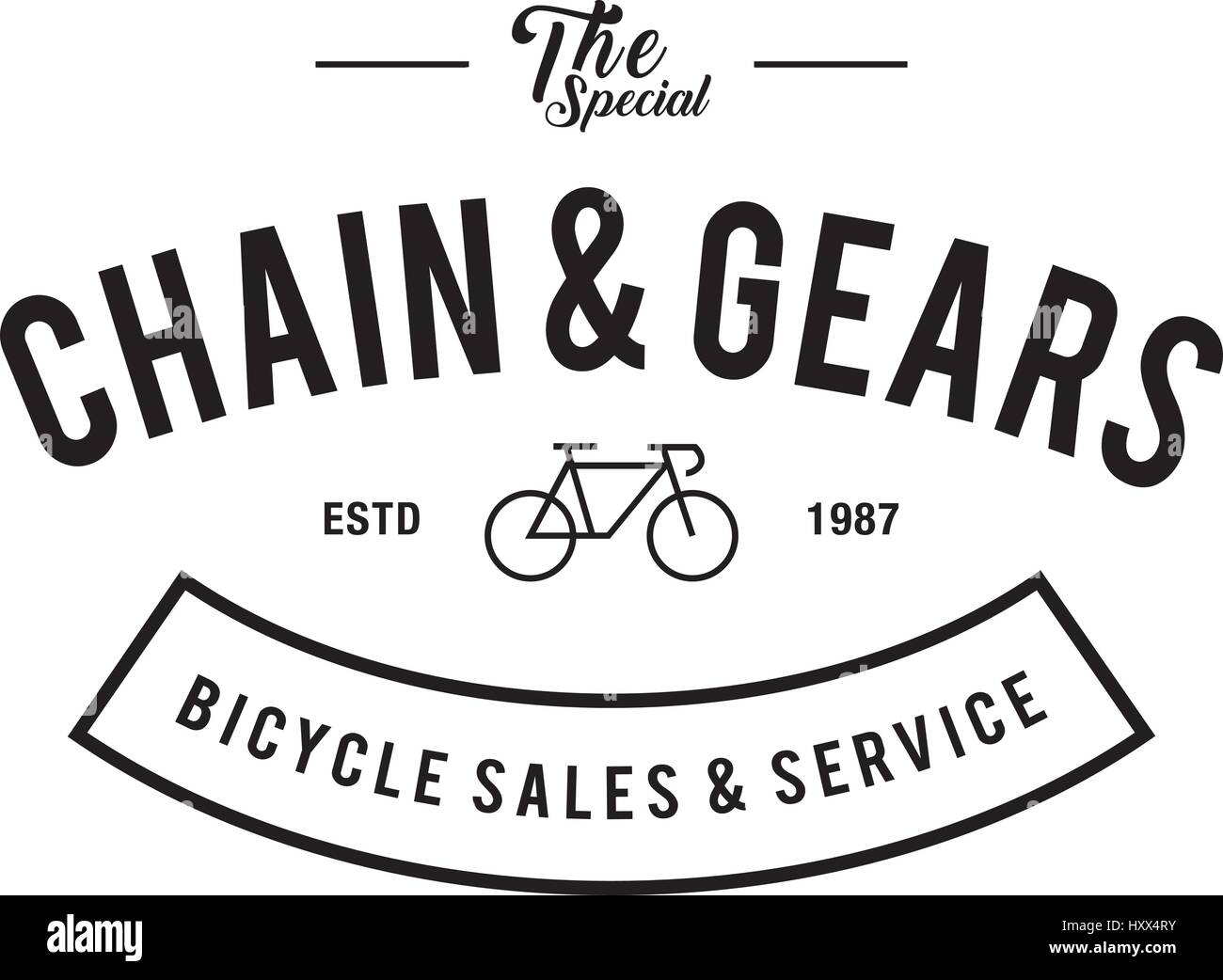 Bicycle store Stock Vector Images - Alamy