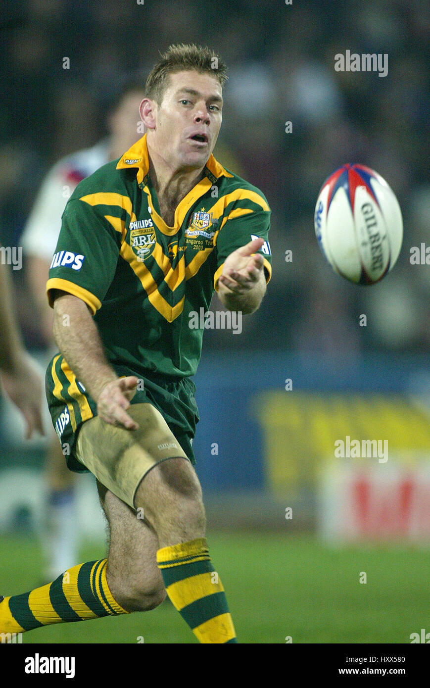 BRETT KIMMORLEY AUSTRALIA RL MCALPINE STADIUM HUDDERSFIELD ENGLAND 22 ...