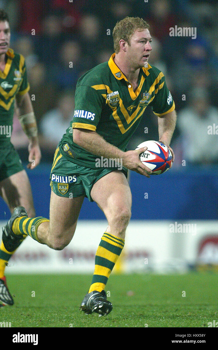 MICHAEL CROCKER AUSTRALIA RL MCALPINE STADIUM HUDDERSFIELD ENGLAND 22 ...