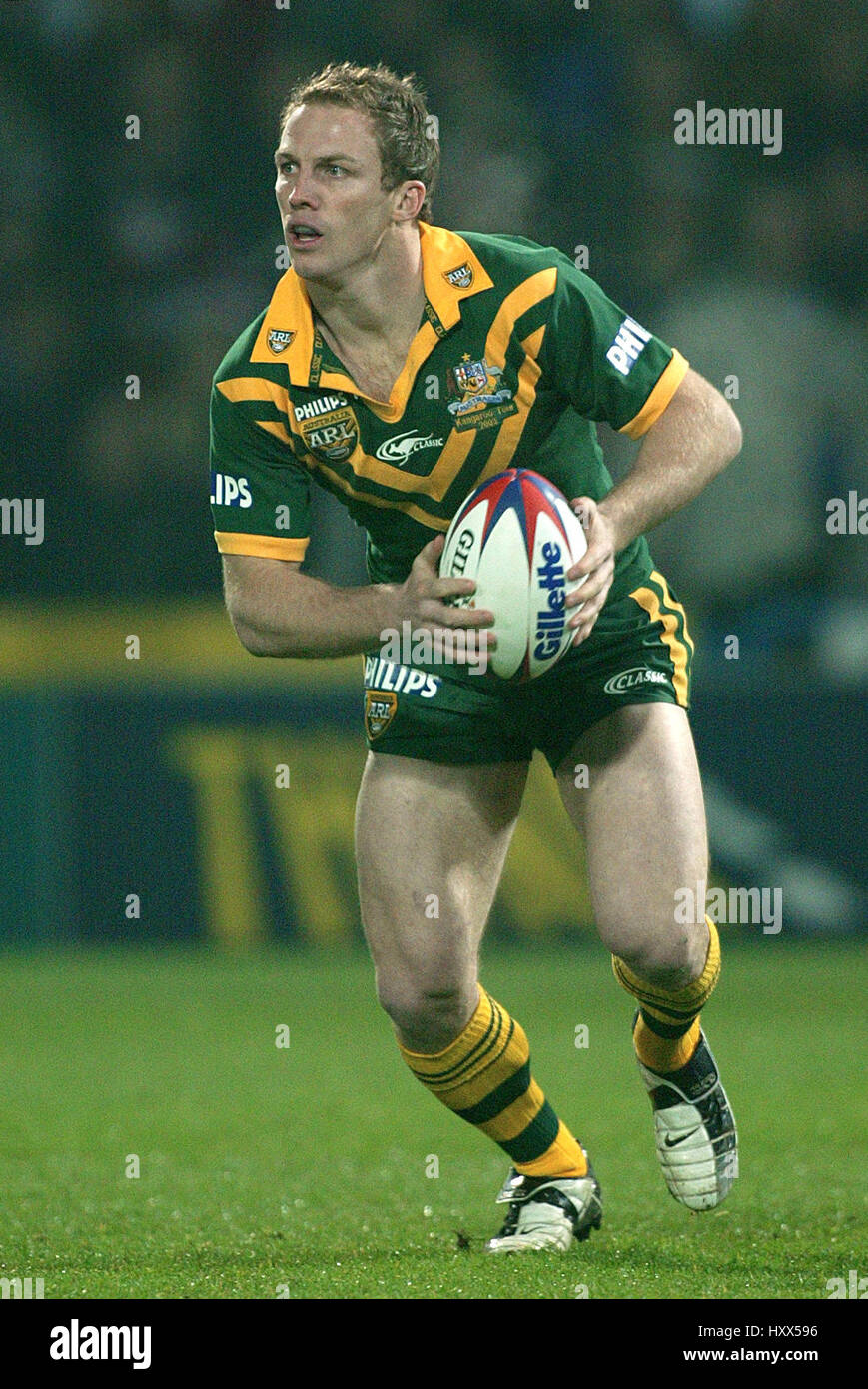 DARREN LOCKYER AUSTRALIA RL MCALPINE STADIUM HUDDERSFIELD ENGLAND 22 ...