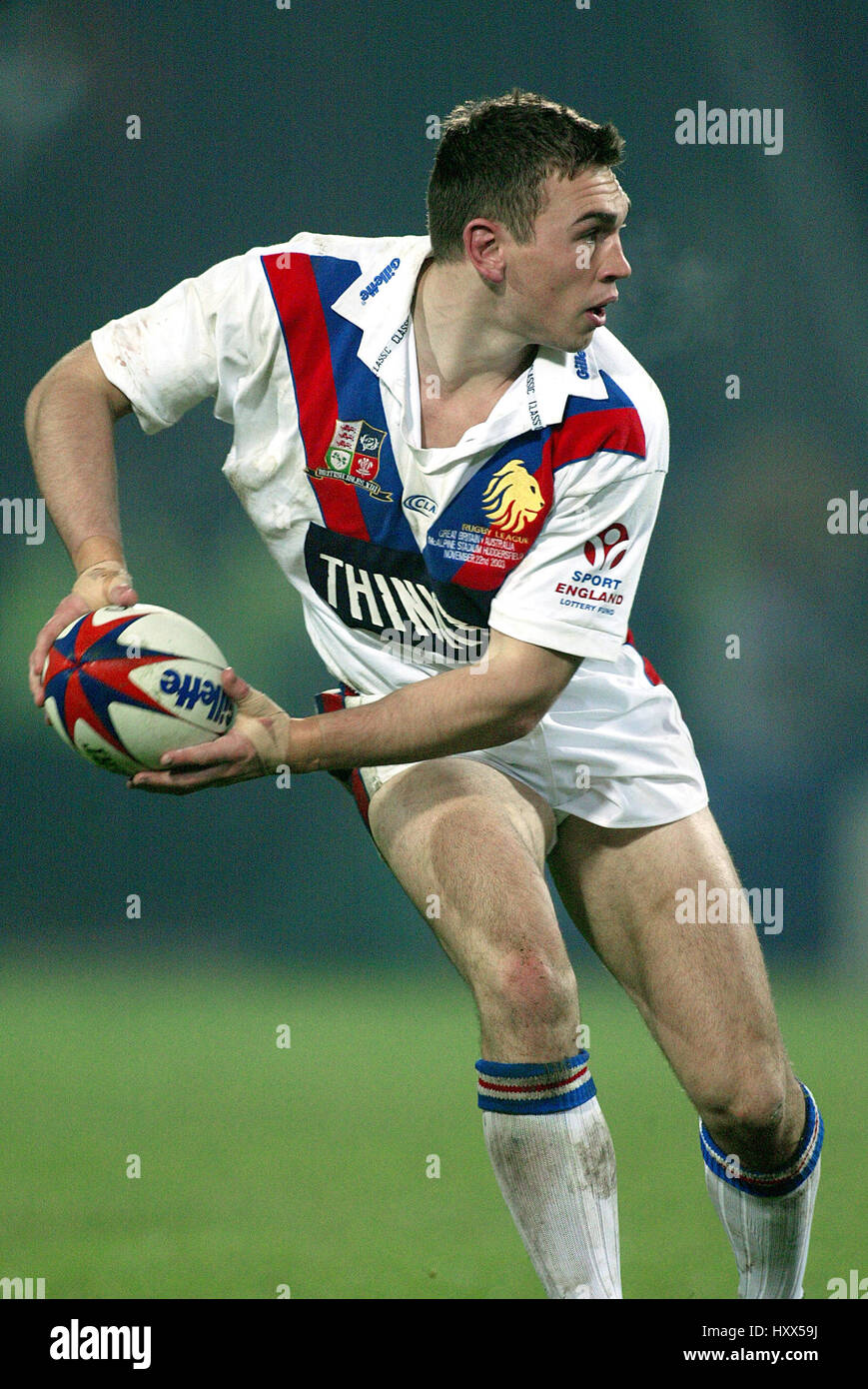 KEVIN SINFIELD GREAT BRITAIN RL MCALPINE STADIUM HUDDERSFIELD ENGLAND ...