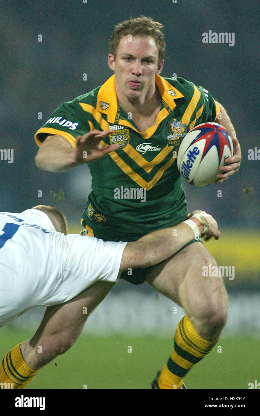 DARREN LOCKYER AUSTRALIA RL MCALPINE STADIUM HUDDERSFIELD ENGLAND 22 ...